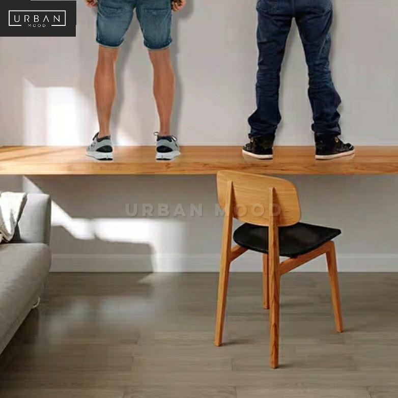 TIMON Scandinavian Floating Study Table, Furniture & Home Living ...