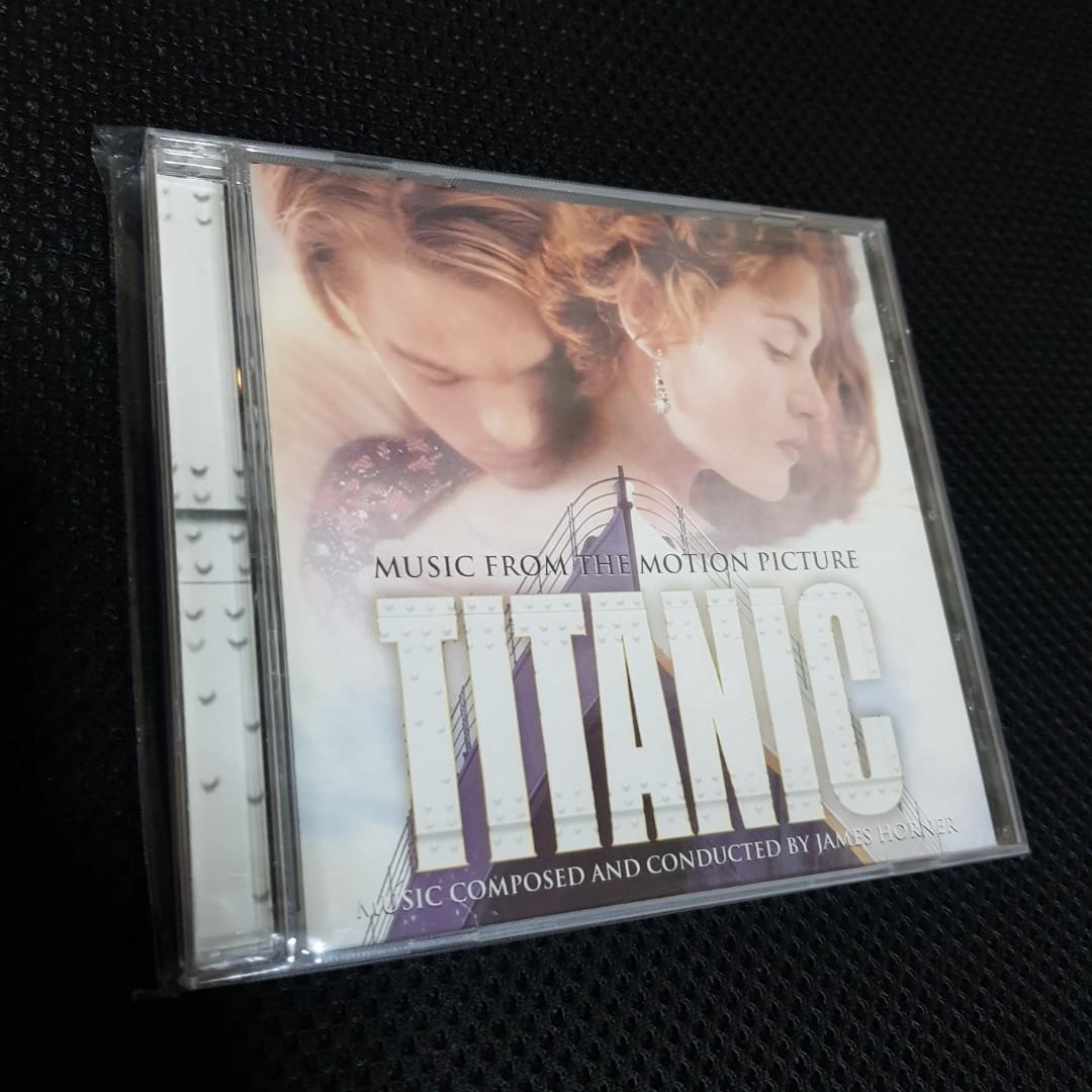 TITANIC CD SOUNDTRACK OST LEONARDO DI CAPRIO KATE WINSLET JAMES HORNER CELINE DION, Hobbies ...