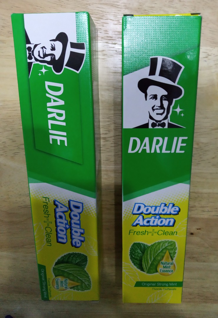 Toothpaste Darlie Double Action Fresh + Clean 250g X 2, 廚房用具 - Carousell
