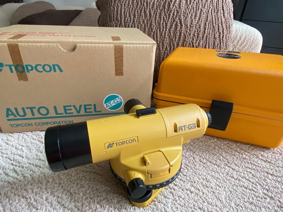 Topcon AT-G3, 30x Magnification Automatic Level Kit (Includes Tripod ...