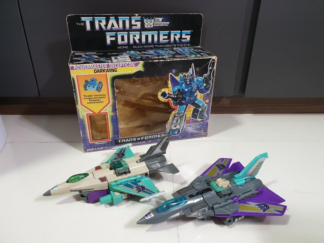 Transformers G1 Dreadwing, Darkwing and Dreadwind, Hobbies & Toys, Toys ...