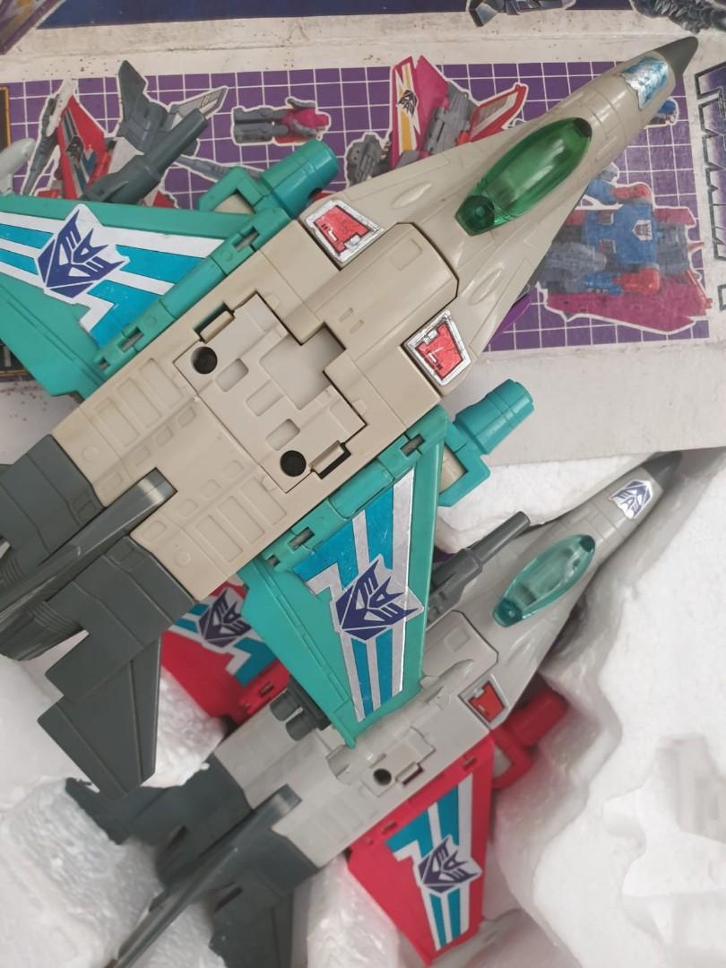 Transformers hasbro Powermaster Darkwing & Dreadwind Takara Masterforce ...