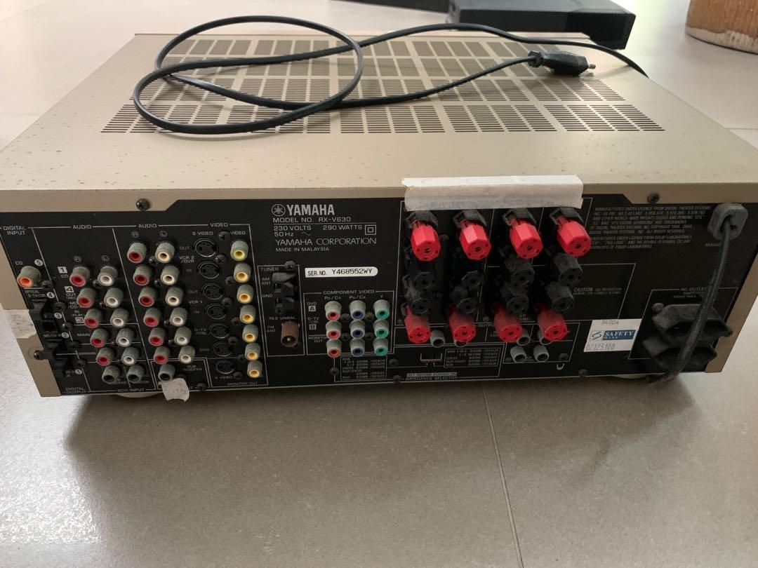Yamaha Amplifier RX-V630, Audio, Other Audio Equipment on Carousell