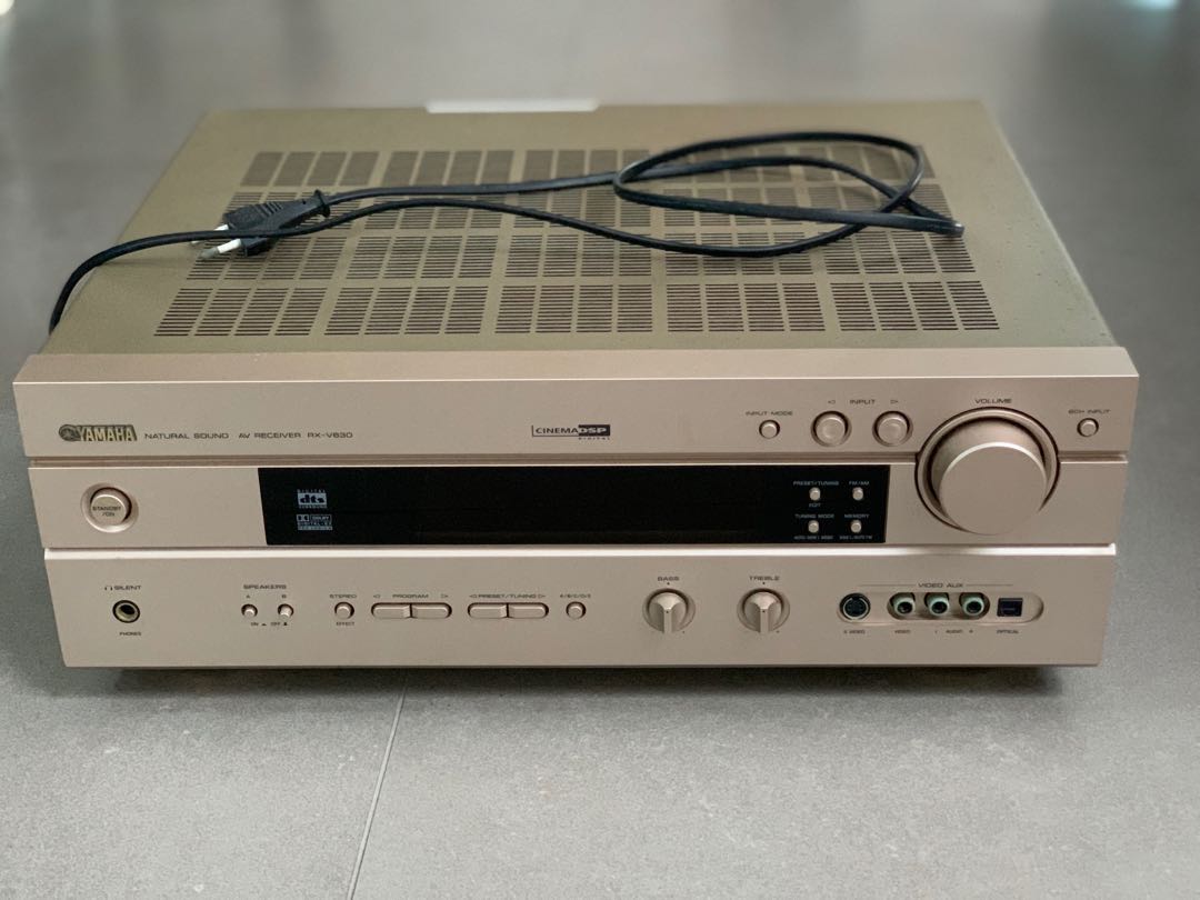 Yamaha Amplifier RX-V630, Audio, Other Audio Equipment on Carousell