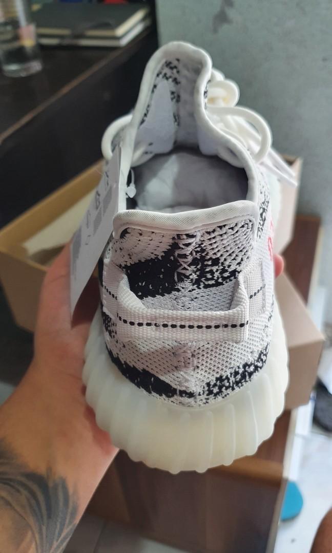 Yeezy Zebra 350, Men's Fashion, Footwear, Sneakers on Carousell