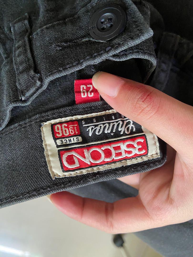 3seconds jeans, Fesyen Pria, Pakaian , Bawahan di Carousell