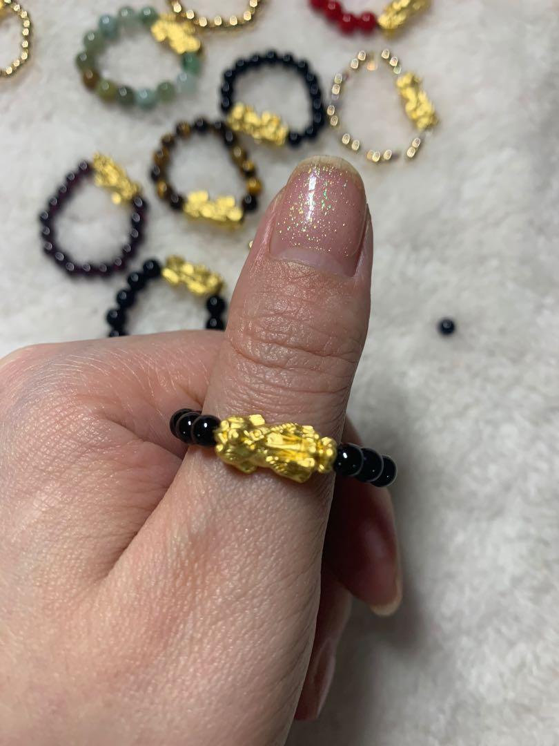 999 pure gold dragon rings, Women's Fashion, Jewelry & Organisers ...