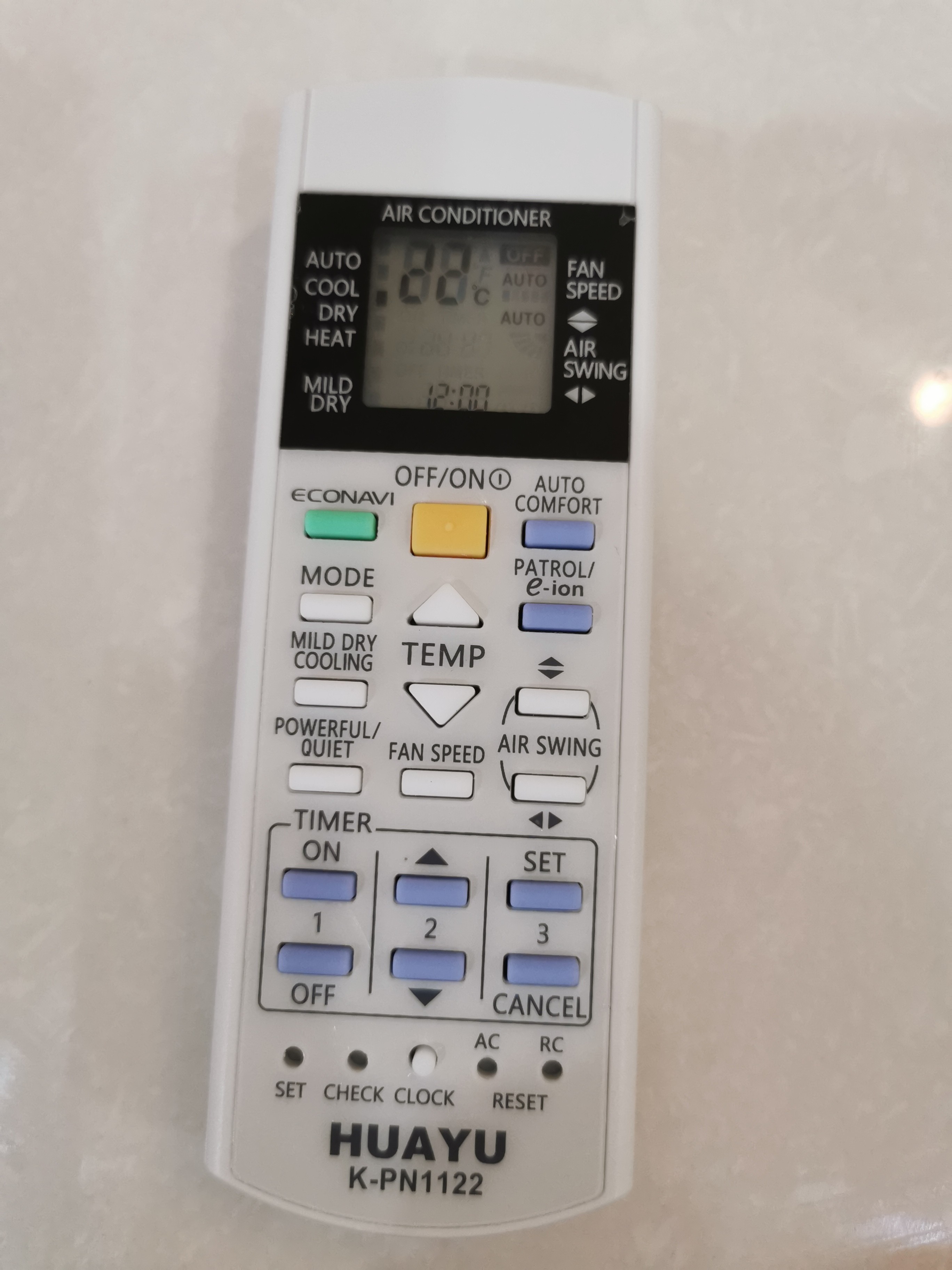 HUAYU Universal Aircon Remote Controller, TV & Home Appliances, TV ...