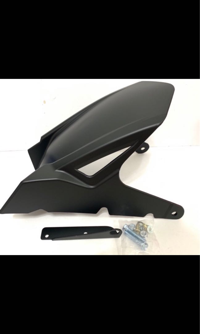 Aerox Rear Hugger, Motorcycles, Motorcycle Accessories on Carousell