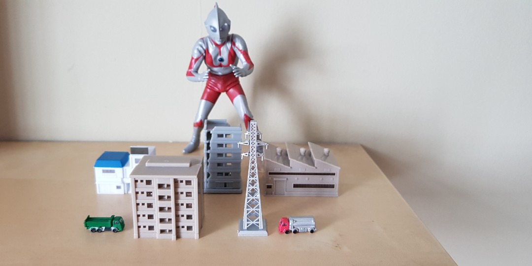 Bandai Ultraman Ultimate Structure Set, Hobbies & Toys, Toys & Games on ...