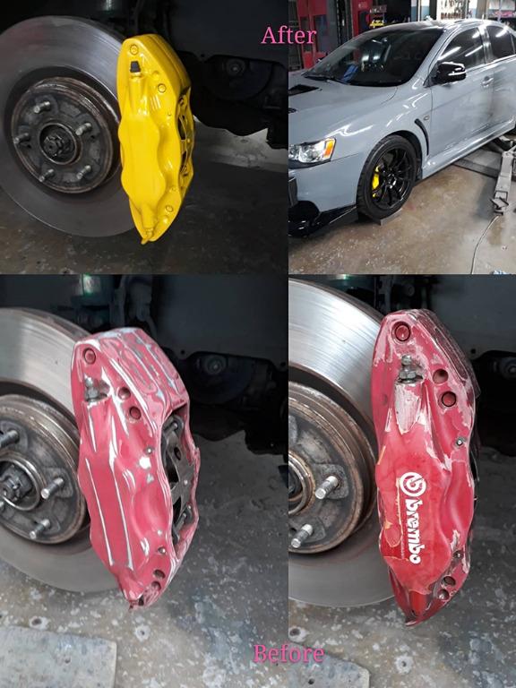 Brake Caliper Spray/Rim Spray/Car Body Spray, Auto Accessories on Carousell