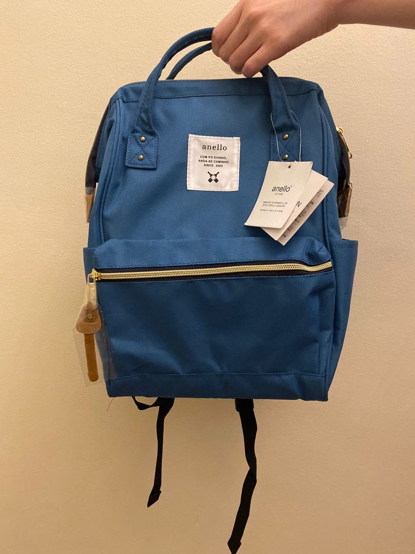 REPRICED Brand New Blue Anello Backpack on Carousell
