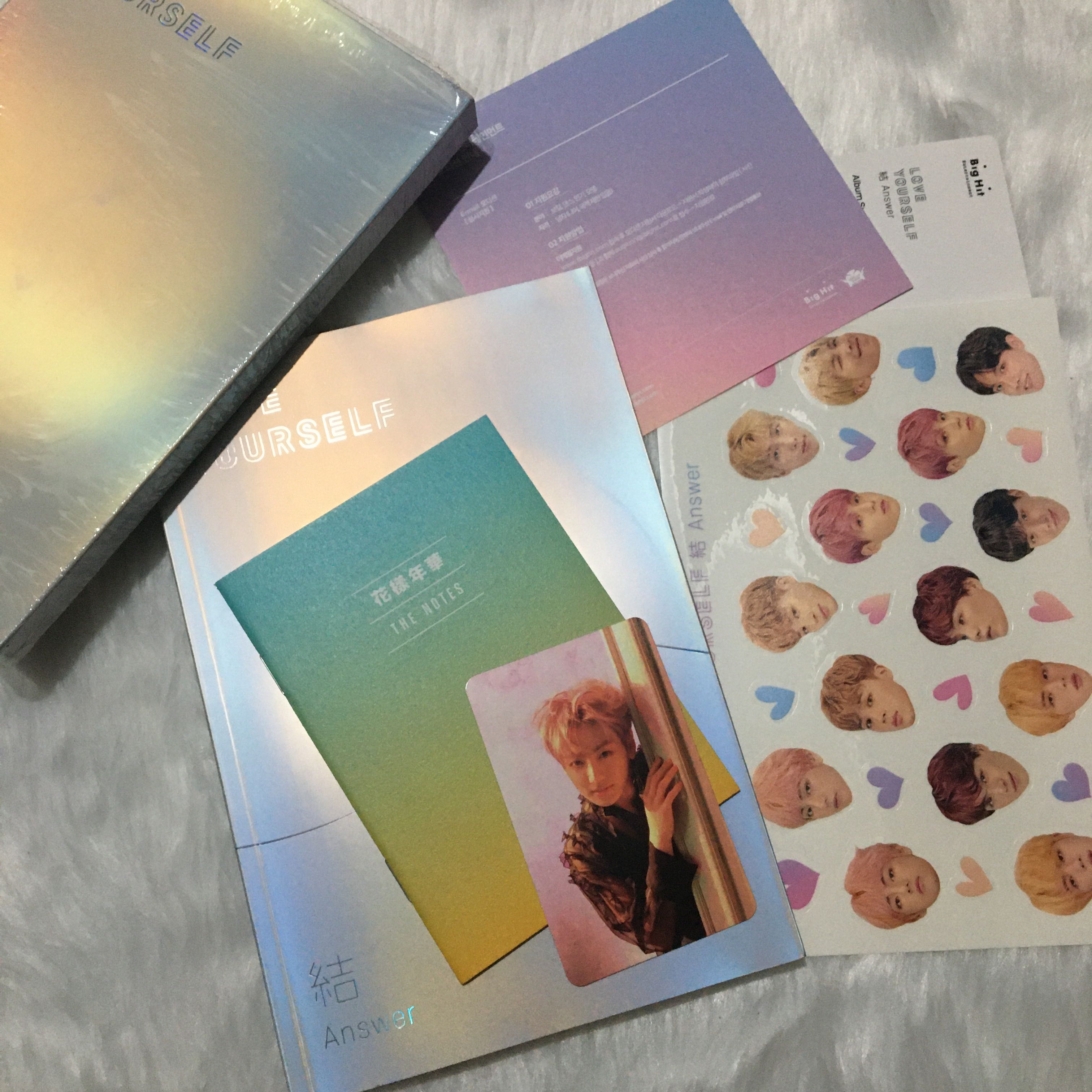 BTS Love Yourself Answer - E Ver. (Complete Inclusions), Hobbies & Toys ...