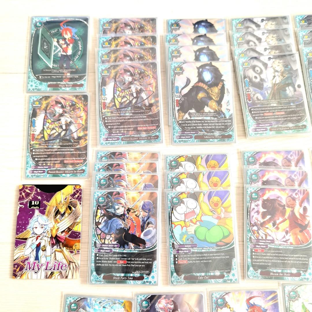 Buddyfight Magic World Shadow Shade deck, Hobbies & Toys, Toys & Games ...