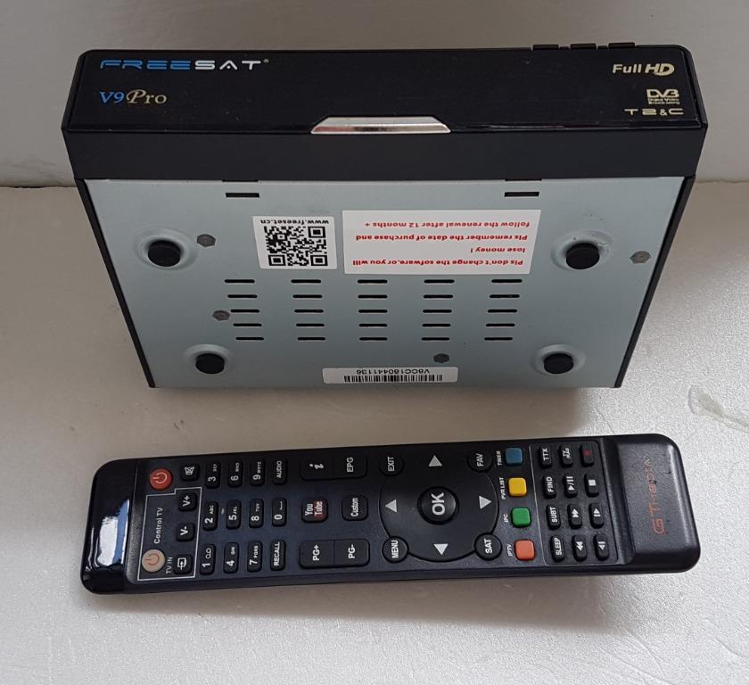 Cable Box Freesat V9 Pro Full HD, Digital TV Video Broadcasting ...