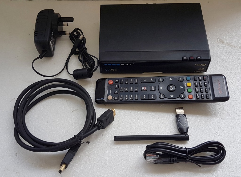 Cable Box Freesat V9 Pro Full HD, Digital TV Video Broadcasting ...