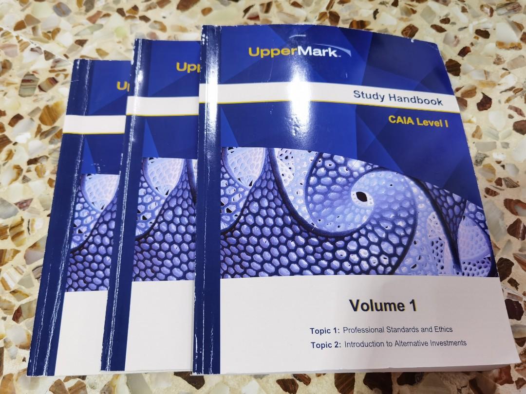 CAIA Level 1 Uppermark Textbook (3 volumes), Hobbies & Toys, Books ...