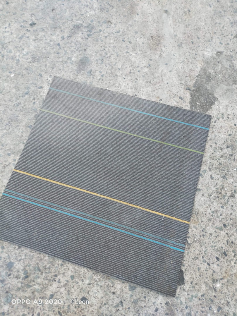 CARPET TILES 60X60 CM !!!, Furniture & Home Living, Cleaning & Homecare ...