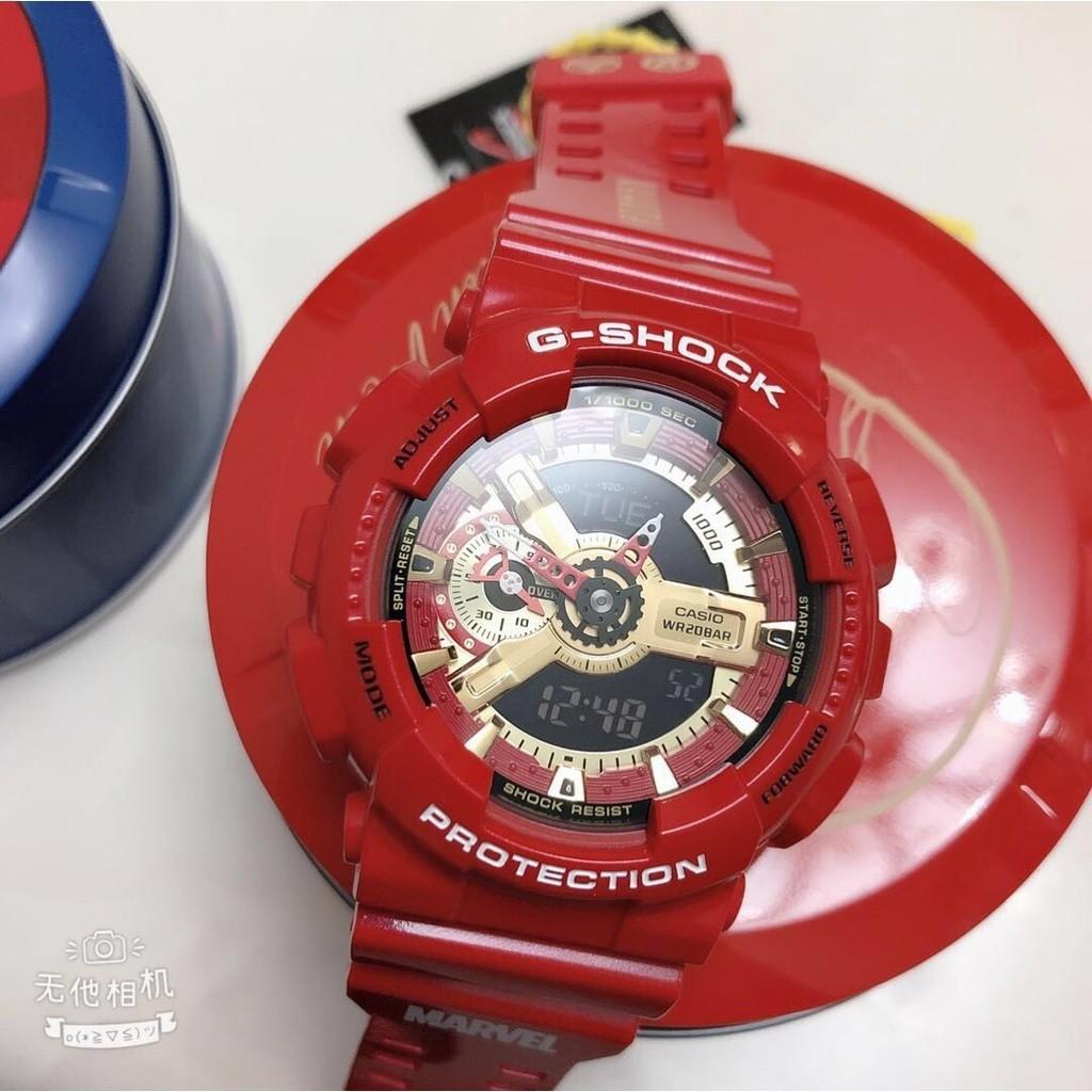 Casio GA 110 G-Shock Avengers Marvels iron man (preorder), Men's ...