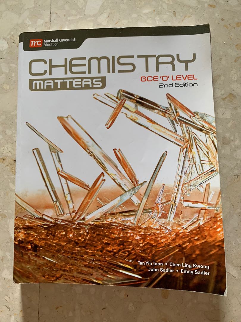 Chemistry Matters Textbook Marshall Cavendish Books Stationery Chemistry Matters Textbook Marshall Cavendish Books Stationery