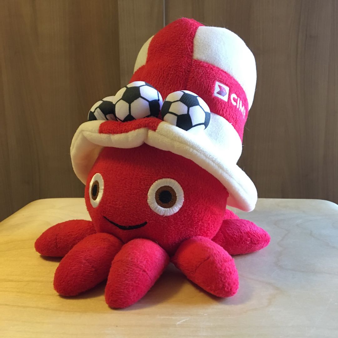 CIMB England Football Octopus Plushie, Hobbies & Toys, Toys & Games on ...