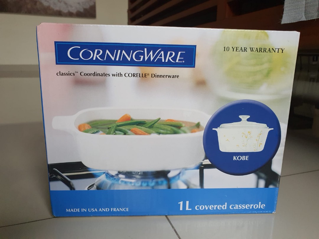 CORNINGWARE 1l Cover Casserole. Kobe edition (discontinued), Furniture ...