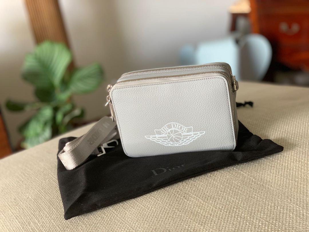 Dior X Jordan Bag Grey (limited edition), Men's Fashion, Bags, Sling ...