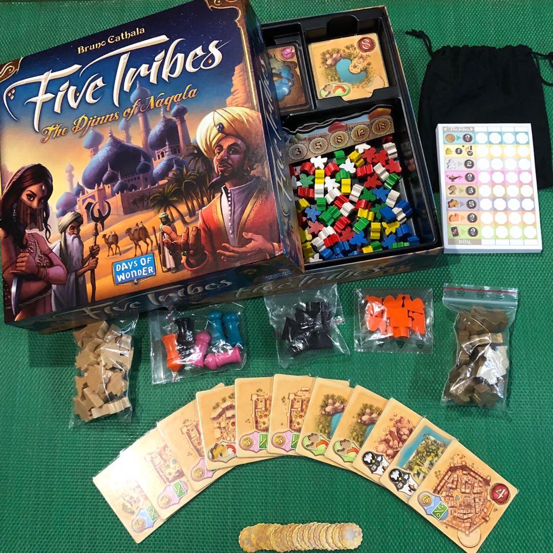 Five Tribes Board Game, Hobbies & Toys, Toys & Games on Carousell