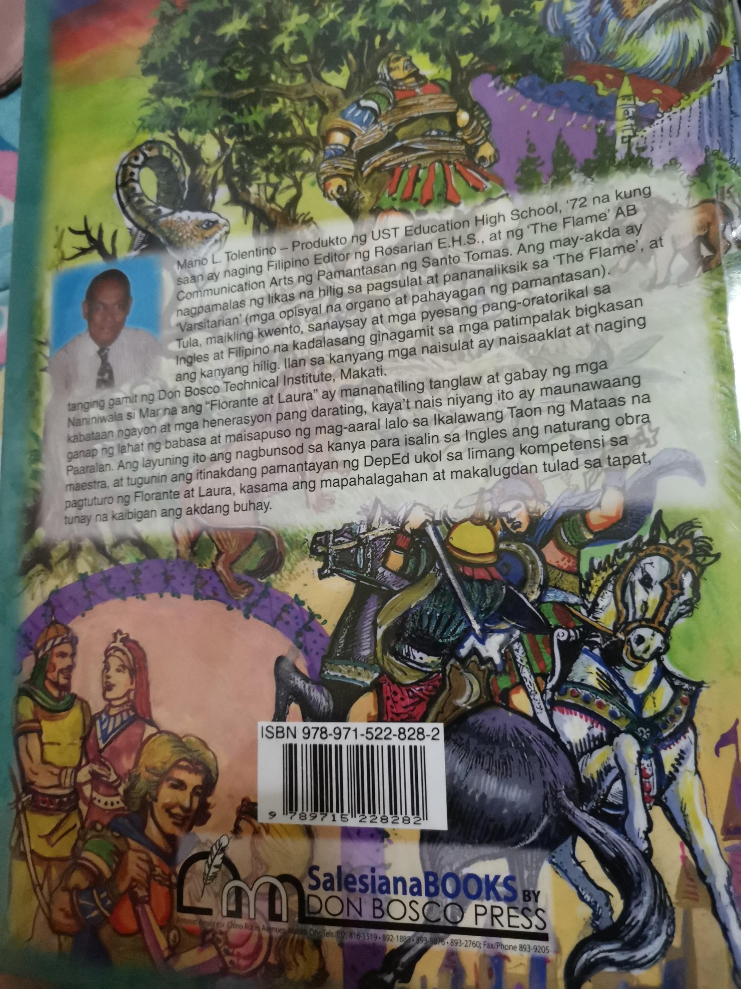 Florante at Laura ni Francisco Balagtas, Hobbies & Toys, Books ...