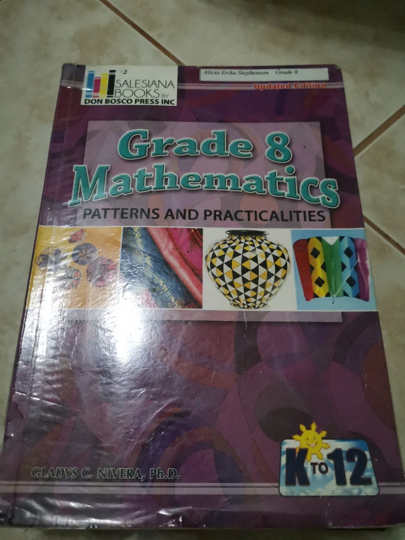 Grade 8 Mathematics Patterns and Practicalities, Hobbies & Toys, Books ...
