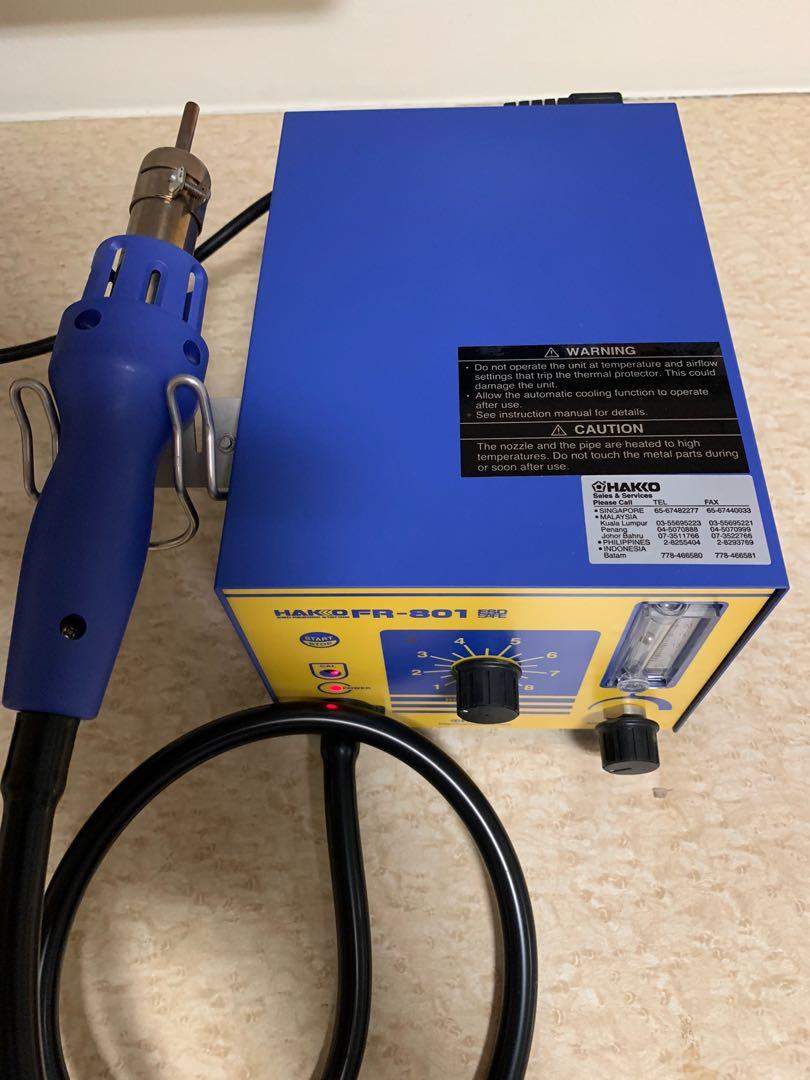 Hakko Hot Air Rework Station (FR-801), Health & Nutrition, Assistive & Rehabilatory Aids, Other ...