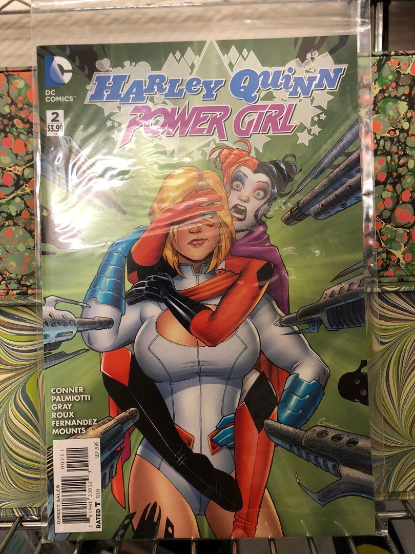 Harley Quinn Power Girl Issue 2, Hobbies & Toys, Memorabilia ...