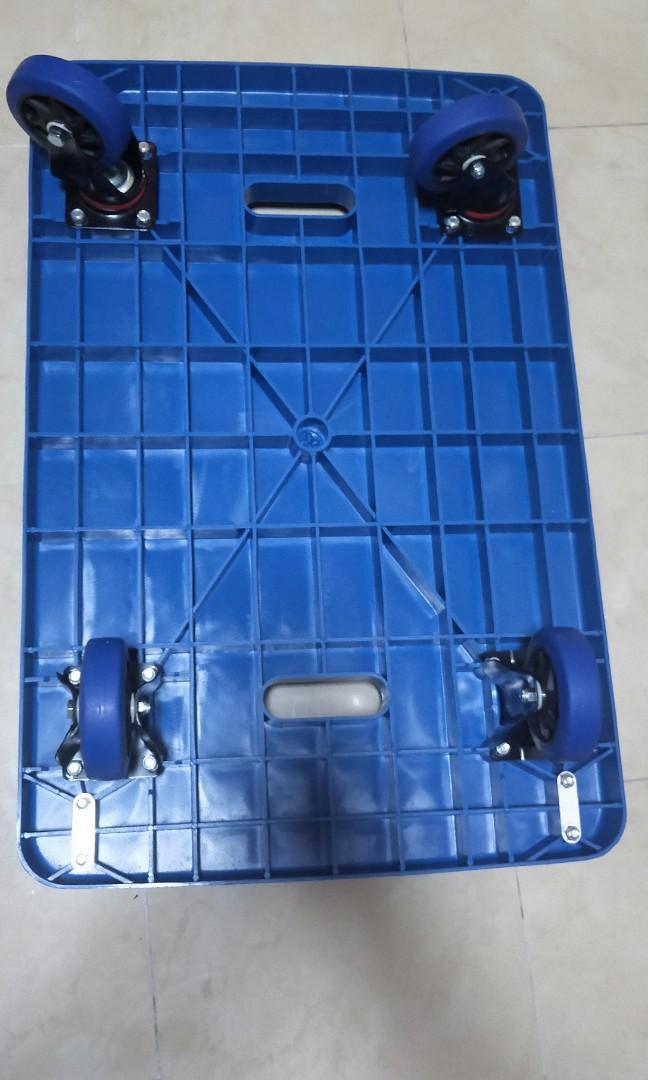 HEAVY DUTY PVC PLATFORM TROLLEY /HAND TRUCK 150KG/300KG, Everything ...