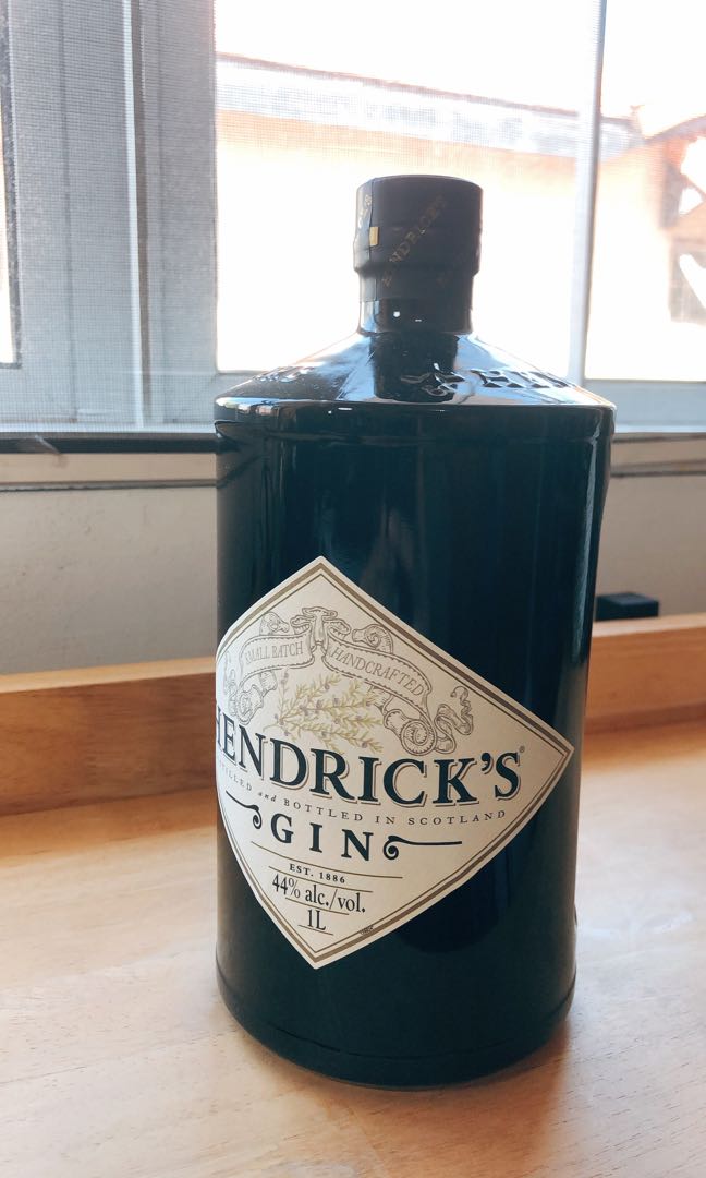 Hendricks Gin 1L, Food & Drinks, Alcoholic Beverages on Carousell