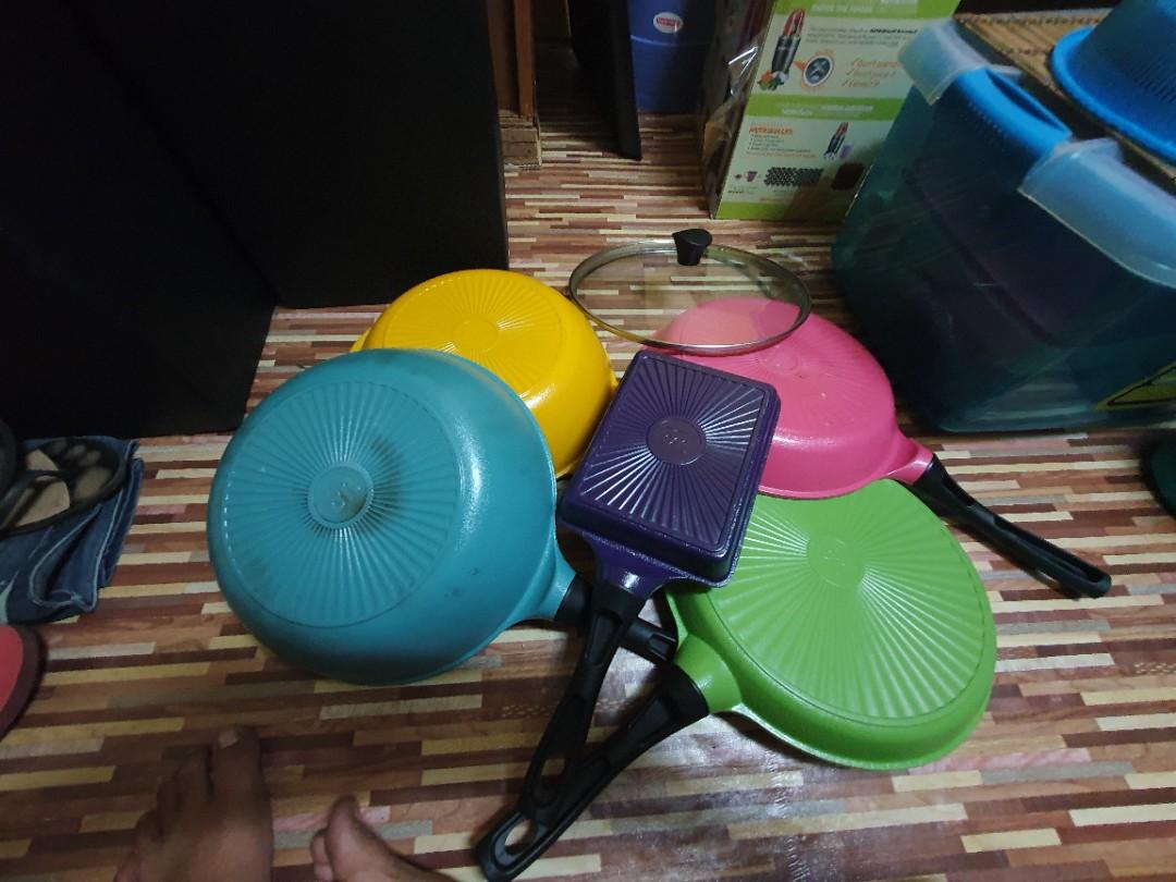 Ilo Rainbow Cookware with free spatula, Furniture & Home Living ...