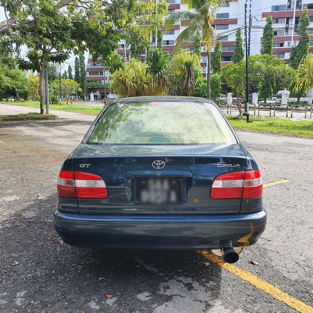 JDM Toyota Corolla AE111 GT JPN ATM 4FC 4AGE 20V Blacktop Sedan Car, Cars, Cars for Sale on ...