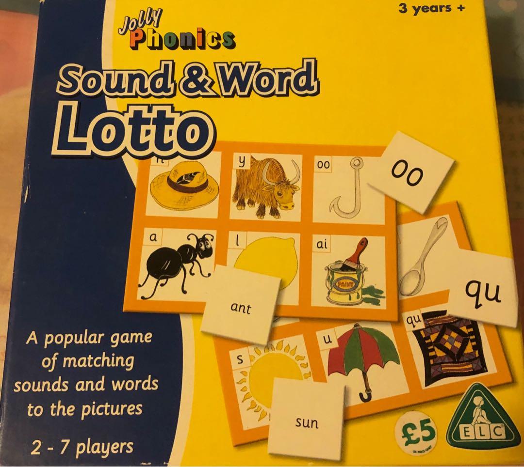 Jolly phonics sound & word, 興趣及遊戲, 書本 & 文具, 小說 & 故事書 - Carousell