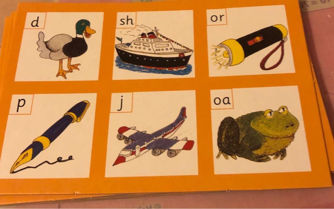 Jolly phonics sound & word, 興趣及遊戲, 書本 & 文具, 小說 & 故事書 - Carousell