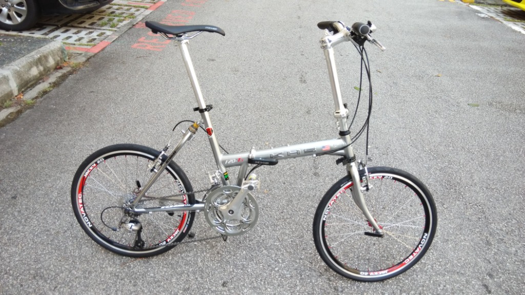 KHS F20-T3 451 /27 Speeds / Not Brompton Bike, Sports Equipment, Bicycles & Parts, Bicycles on ...