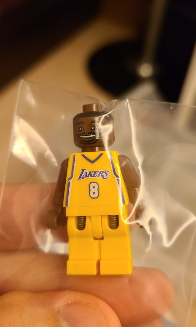 Kobe Bryant NBA Lego Minifigure, 興趣及遊戲, 玩具 & 遊戲類 - Carousell