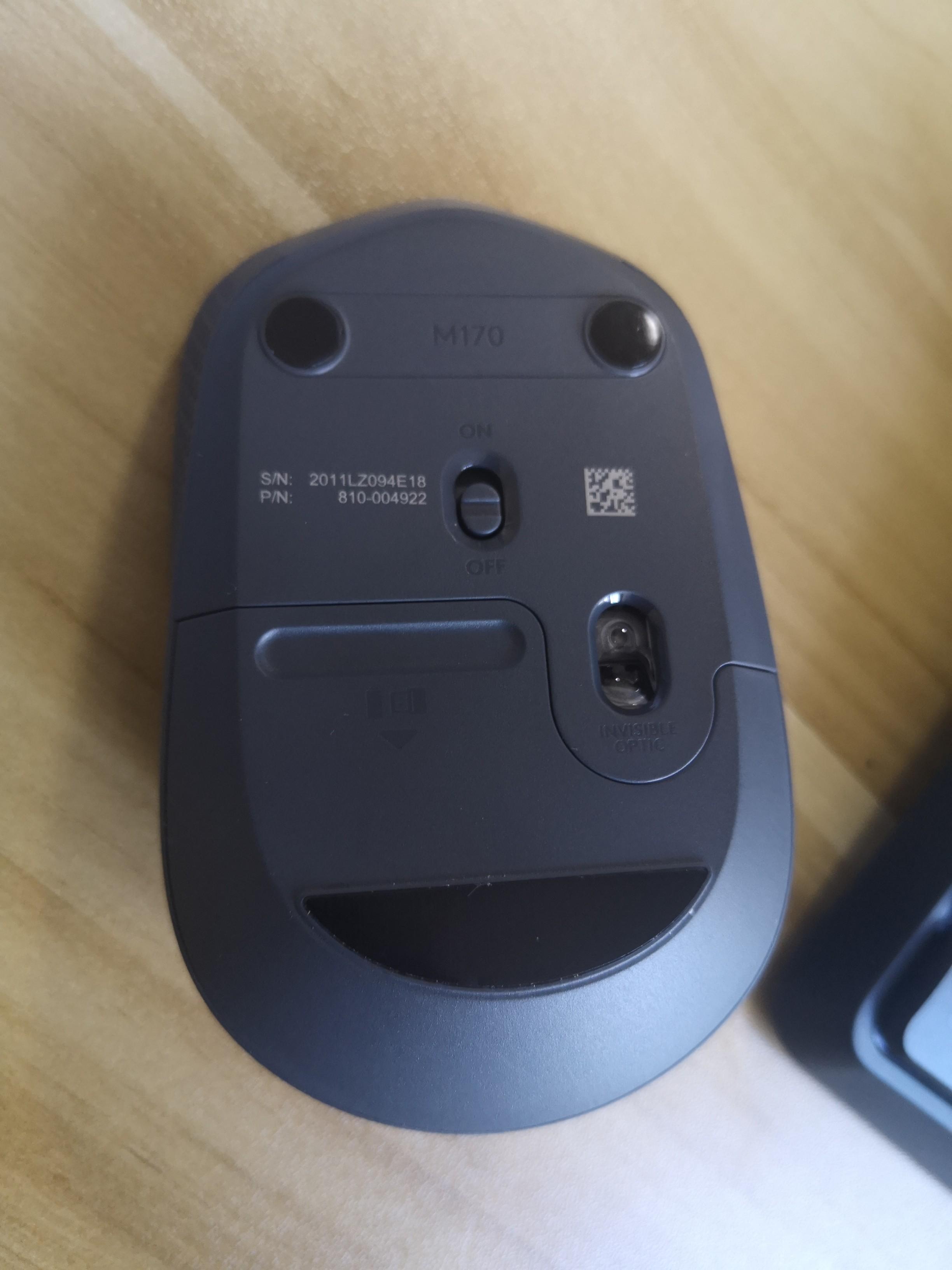 Logitech M170 Bluetooth Mouse with Micro USB Dongle, Computers & Tech ...