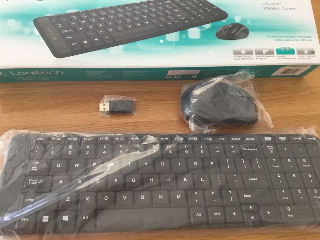 Logitech Wireless Keyboard And Mouse Computers And Tech Parts And Accessories Mouse And Mousepads