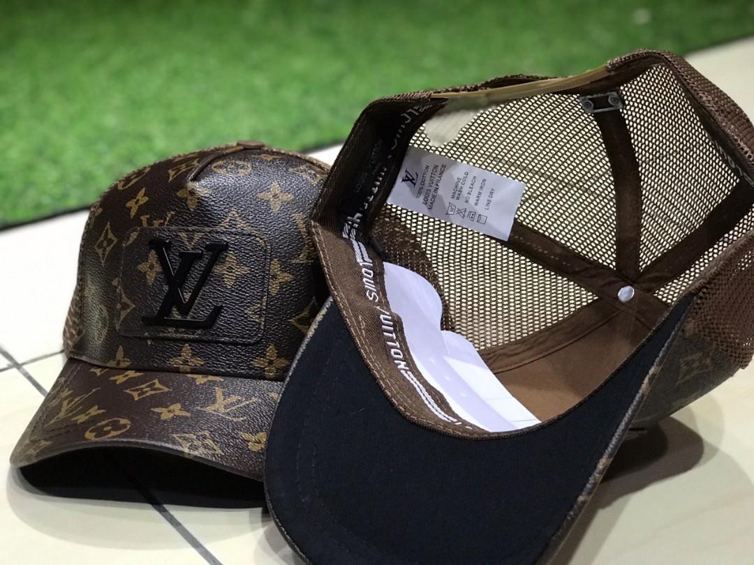 Louis Vuitton Trucker Cap, Men's Fashion, Watches & Accessories, Cap & Hats on Carousell