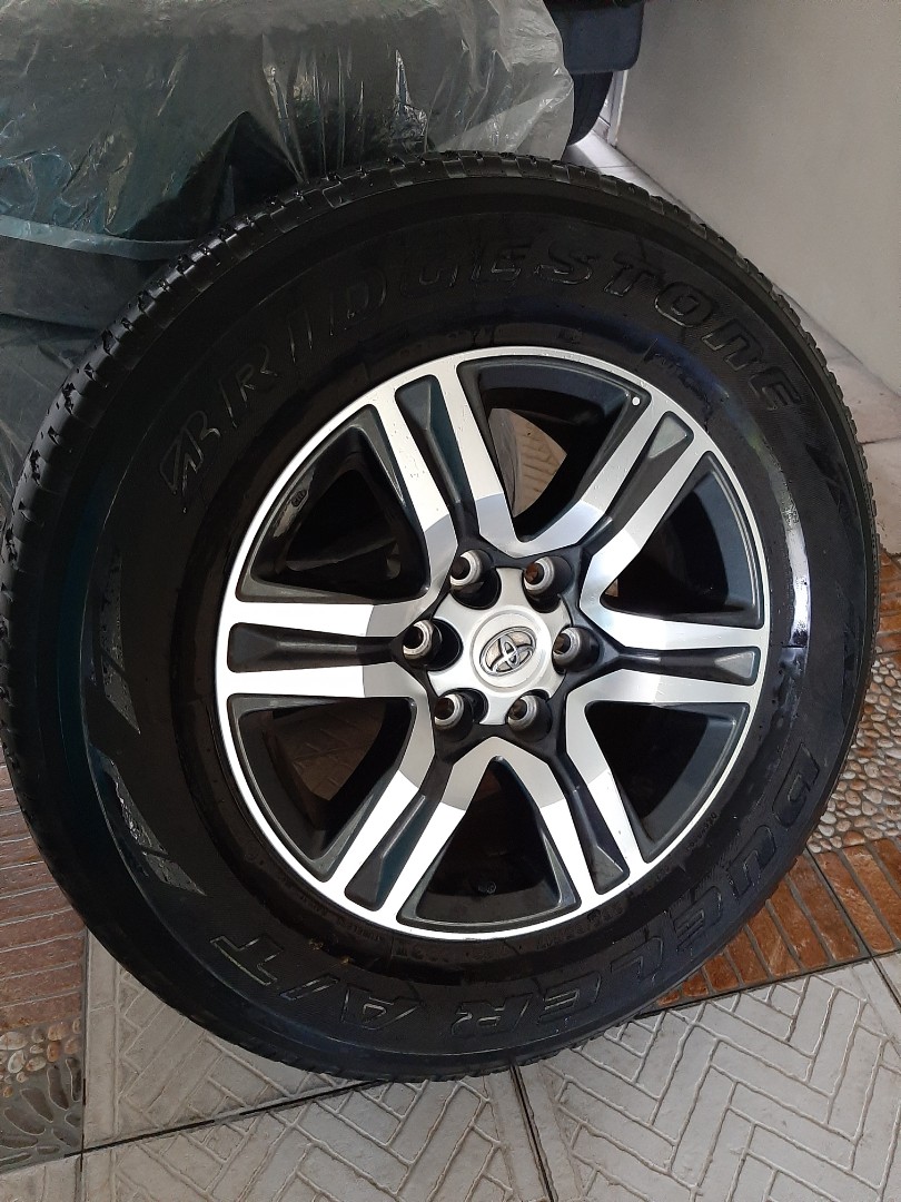 Toyota Fortuner Mags and Tires, Car Parts & Accessories, Mags and Tires ...