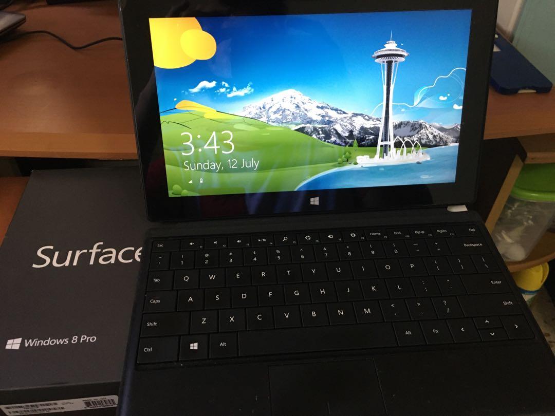 Microsoft surface pro1, Computers & Tech, Laptops & Notebooks on Carousell