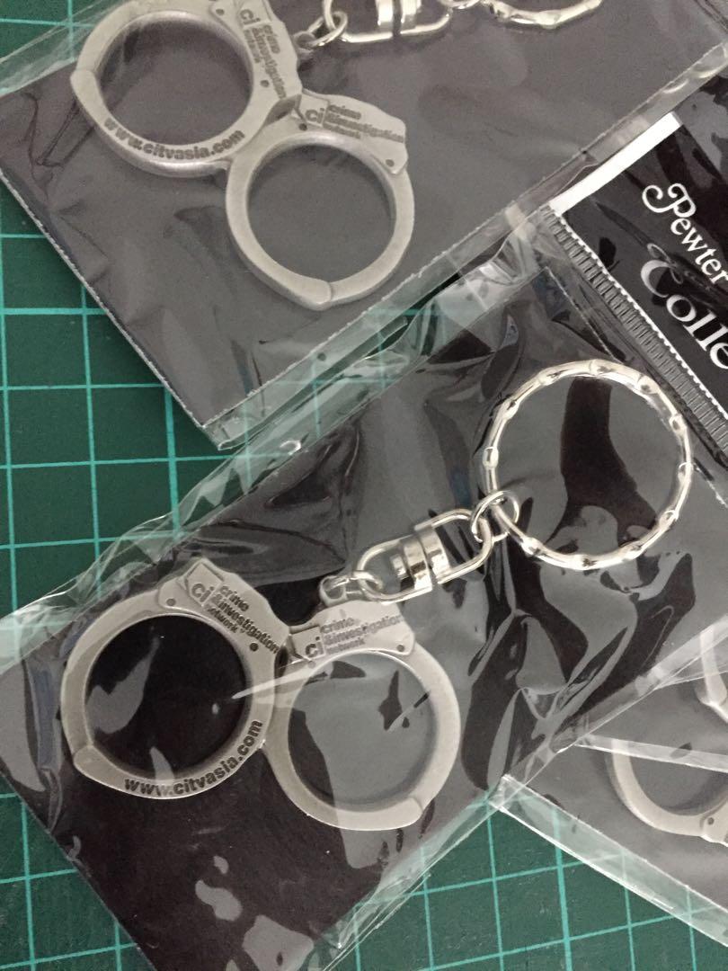Mini Handcuff Keychain, Luxury, Accessories on Carousell