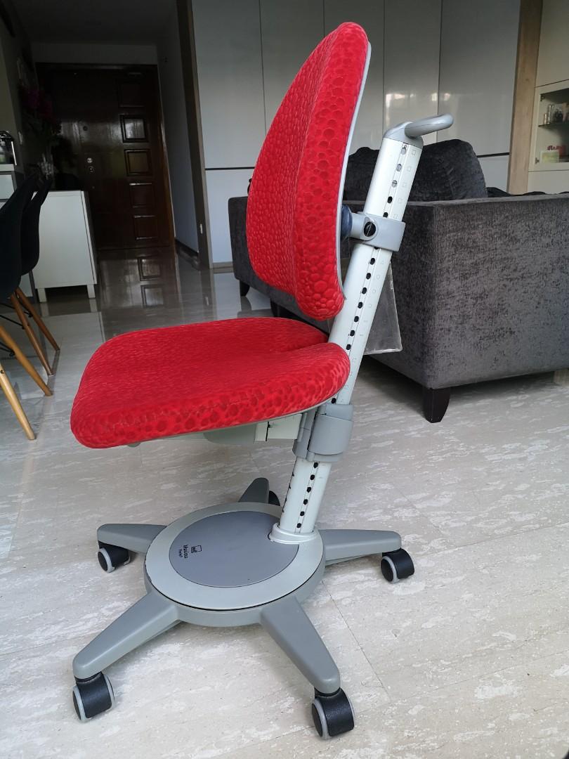 Moll Maximo Forte (Red) - German Children Swivel Chair, Babies & Kids ...