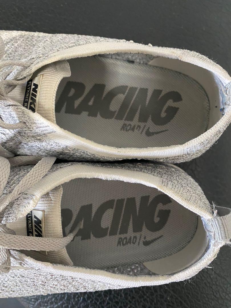 Nike Flyknit Racer (Grey), Men's Fashion, Footwear, Sneakers on Carousell