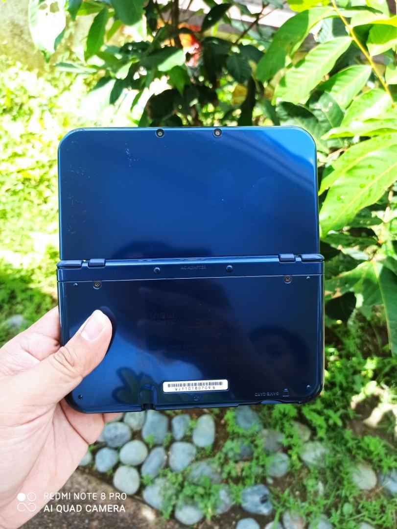 Nintendo New 3DS XL Metallic Blue CFW + Brandnew 32GB SanDisk SDCARD ...