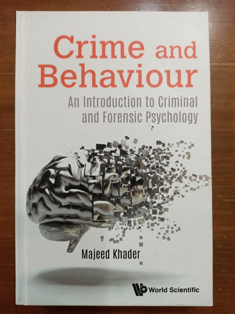 NTU HP4103 Forensic Psychology Textbook (Crime and Behaviour), Hobbies ...
